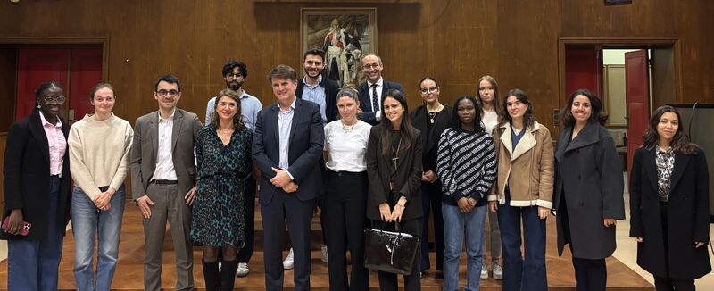 Intervention de Caroline Joly devant les étudiants du Master 2 ...